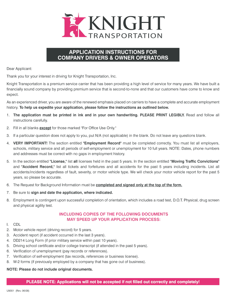 Fillable Online COMPANY DRIVERS & OWNER OPERATORS Fax Email Print ...