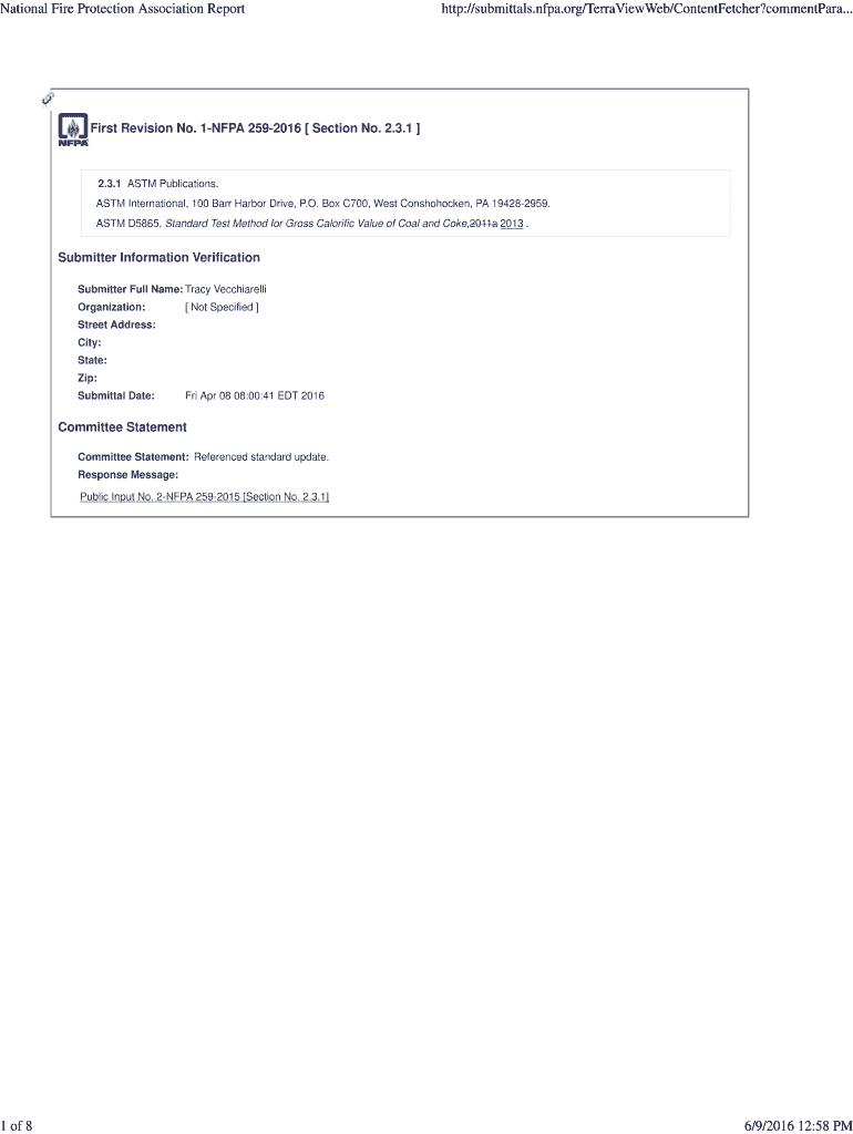 Fillable Online nfpa 1 ASTM Publications - nfpa Fax Email Print - pdfFiller