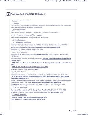 Fillable Online nfpa Public Input Report - NFPA - nfpa Fax Email Print ...