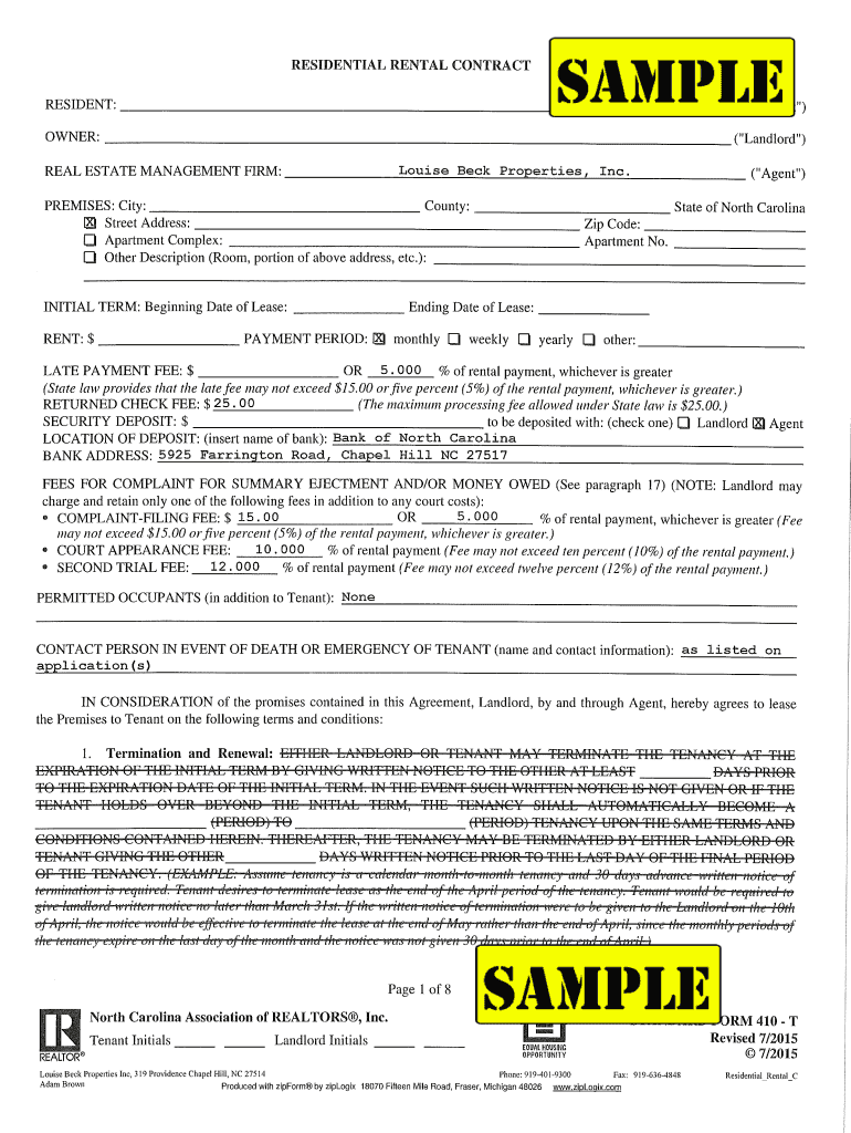 Fillable Online Termination and Renewal Addendum Fax Email Print - pdfFiller