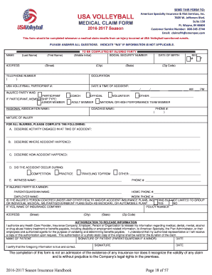 Fillable Online gatewayvb American Specialty Insurance & Risk Services ...