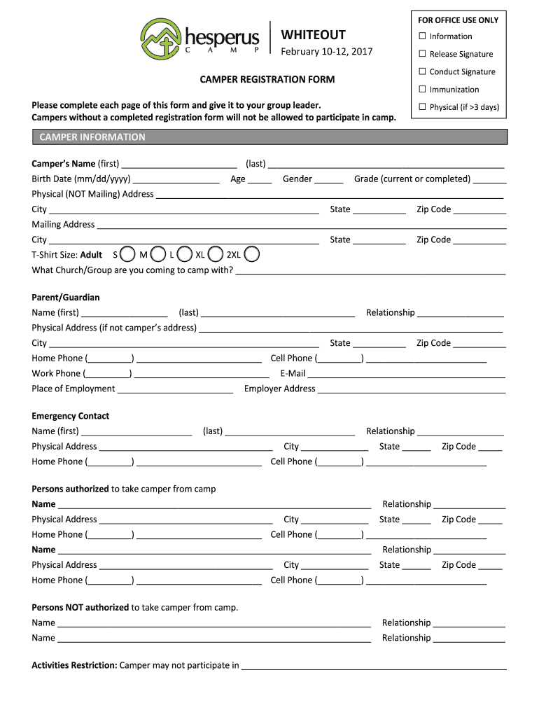 Fillable Online PARENTS: Fax Email Print - pdfFiller