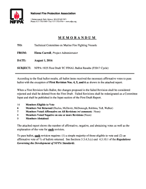Fillable Online nfpa Ballot Final - NFPA - nfpa Fax Email Print - pdfFiller