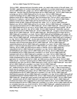 Fillable Online kkev Dd Form 2860 Fillable Pdf PDF ...