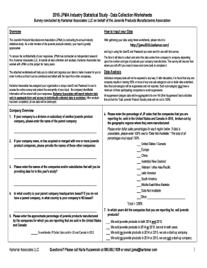 Fillable Online 2016 DataCollection Worksheet Final3 Fax Email Print ...