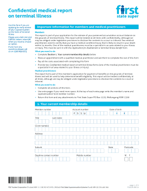 Fillable Online Confidential medical report Fax Email Print - pdfFiller
