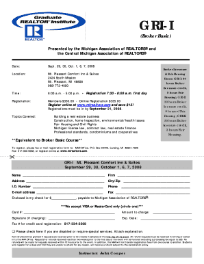 Fillable Online GRI-I Fax Email Print - pdfFiller