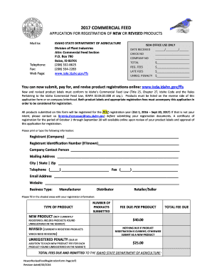 Fillable Online agri idaho Telephone: Fax Email Print - pdfFiller