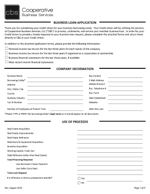 Fillable Online Business-Loan-Application-Rev-Aug-2016-1.pdf Fax Email ...