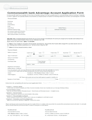 Fillable Online Commonwealth bank has hundreds of branches in Australia ...