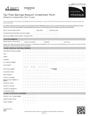 Fillable Online E-mail instructions stanlib Fax Email Print - pdfFiller