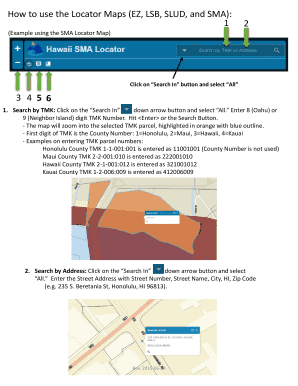 Fillable Online How to use the Locator Maps (EZ, LSB, SLUD, and SMA): 2 ...