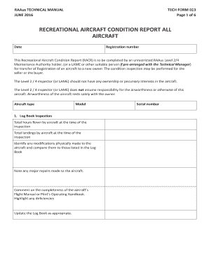 Fillable Online raa asn TECH FORM 013 Fax Email Print - pdfFiller