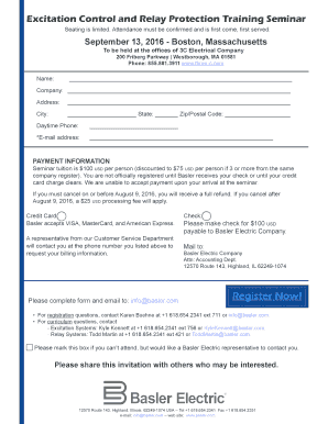 Fillable Online Excitation Control and Relay Protection Fax Email Print ...