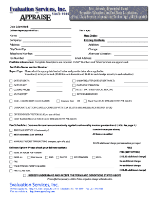 Fillable Online Date Submitted: Fax Email Print - pdfFiller