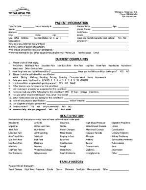 Fillable Online INTAKE FORM - REVISED Fax Email Print - pdfFiller