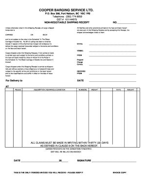 Fillable Online cooperservices Invoice.PDF - cooperservices Fax Email ...