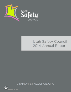 Fillable Online Sample Safety Policy - Utah Safety Council Fax Email ...