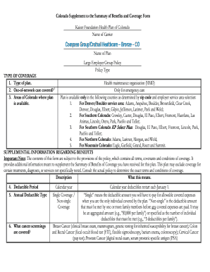 Fillable Online Compass Group/Crothall Healthcare Bronze CO Fax Email ...