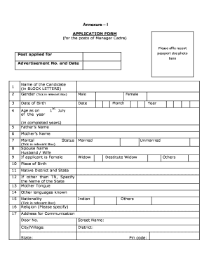 Fillable Online Annexure I - aavinmilk.com Fax Email Print - pdfFiller