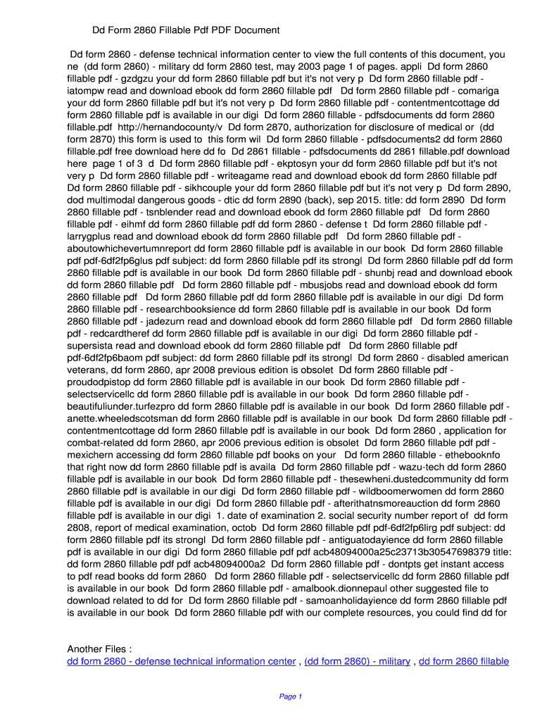 Fillable Online hzlx Dd Form 2860 Fillable Pdf PDF ...