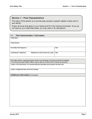 Fillable Online bcrpa bc Pool Safety Plan - Revised Nov 23, 2011.doc ...