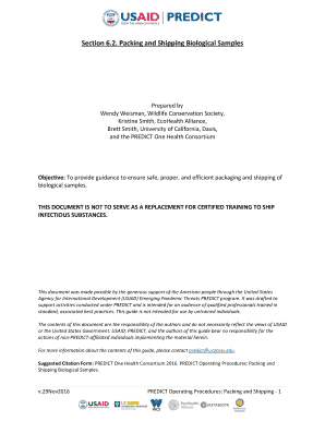 Fillable Online vetmed ucdavis Packing and Shipping Biological Samples ...