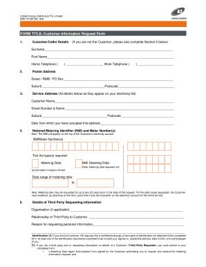 Fillable Online Customer information request form doc v4 Fax Email ...