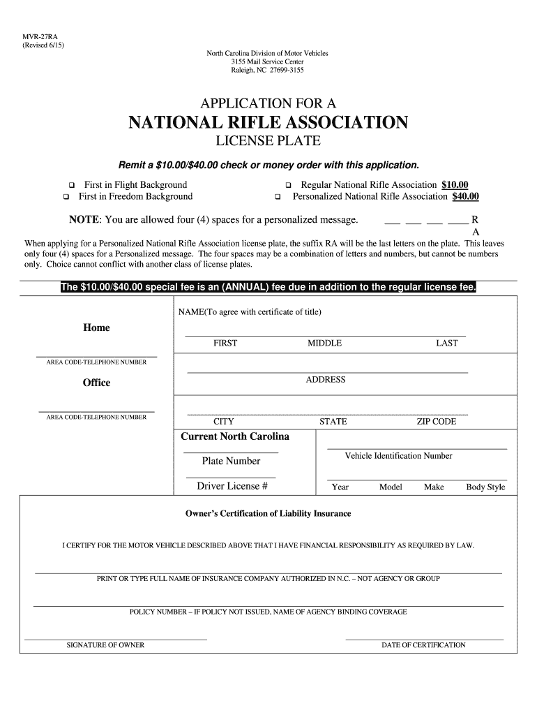 Fillable Online ncdot (Revised 6/15) Fax Email Print - pdfFiller