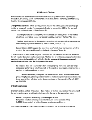 Fillable Online APA-style citations examples from the Publication ...