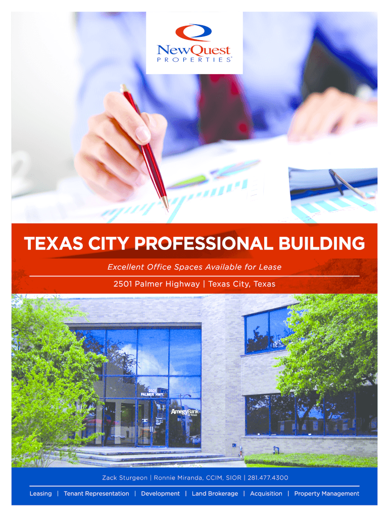 Fillable Online TEXAS CITY PROFESSIONAL BUILDING Fax Email Print ...