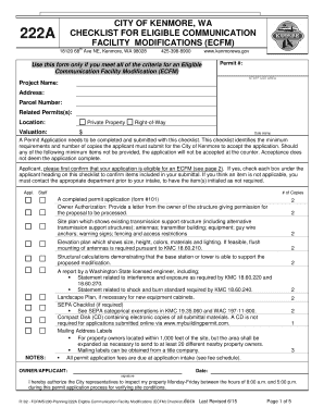 Fillable Online CHECKLIST FOR ELIGIBLE COMMUNICATION Fax Email Print - pdfFiller