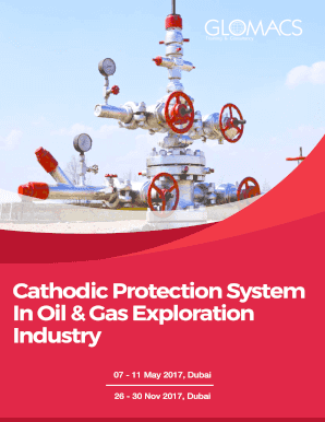 Fillable Online glomacs Cathodic Protection System In Oil & Gas Exploration Industry - glomacs ...