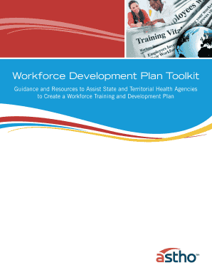 Fillable Online Workforce Development Plan Toolkit Fax Email Print ...