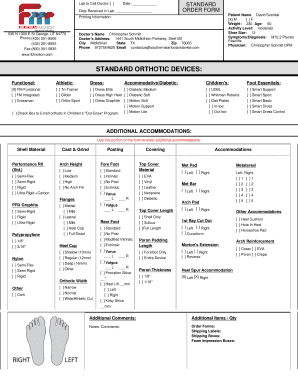 Fillable Online FD Order Form Fax Email Print - pdfFiller