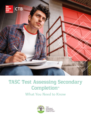 Fillable Online TASC Test Assessing Secondary Fax Email Print - pdfFiller