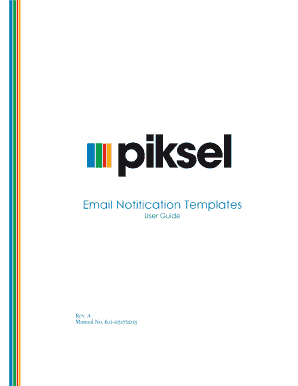 Fillable Online Email Notification Templates Fax Email Print - pdfFiller