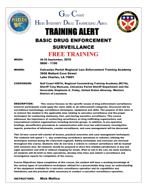 Fillable Online training gchidta View/Print Training Alert - GC-HIDTA ...