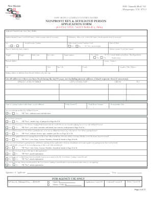 Fillable Online nmgcb Nonpro t Fax Email Print - pdfFiller