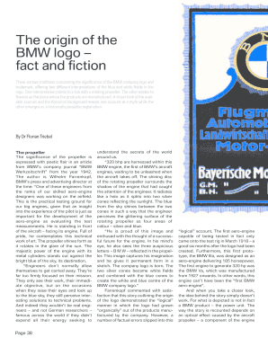 Fillable Online BMW logo Fax Email Print - pdfFiller