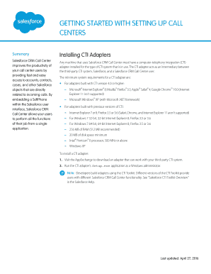 Fillable Online Installing CTI Adapters Fax Email Print - pdfFiller