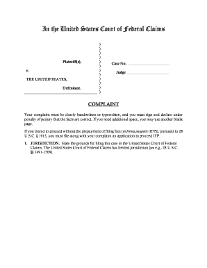 Fillable Online Your complaint must be clearly handwritten or ...