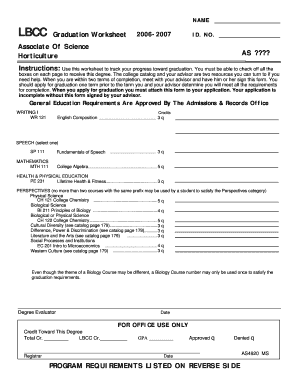 Fillable Online linnbenton Instructions: Use this worksheet to track ...