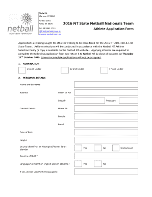 Fillable Online Marrara NT 0812 Fax Email Print - pdfFiller