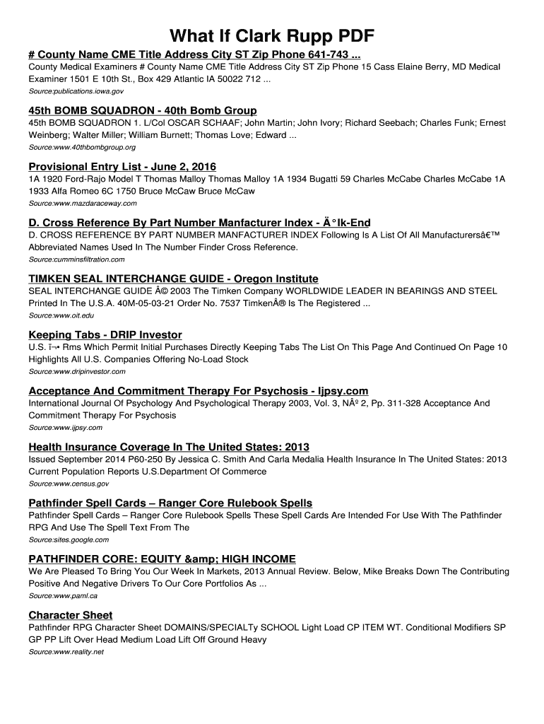 Fillable Online avlib mx What If Clark Rupp PDF. What If Clark Rupp Fax Email Print - pdfFiller