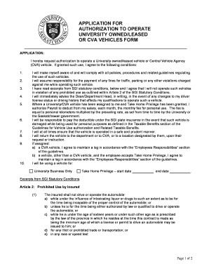 Fillable Online usask vehicle application form.doc - usask Fax Email ...
