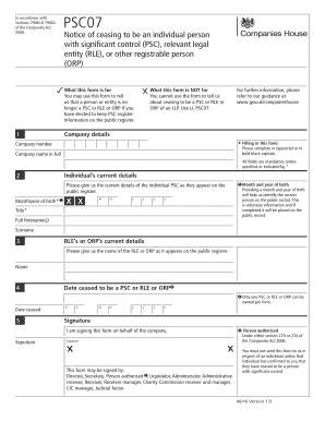 Fillable Online TM01 Termination of appointment of director. You may ...