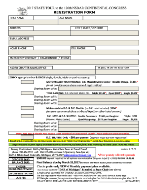 Fillable Online FIRST NAME LAST NAME ADDRESS CITY / STATE / ZIP CODE ...