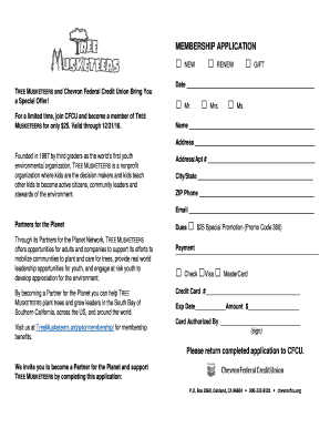 Fillable Online chevronfcu Please return completed application to CFCU ...