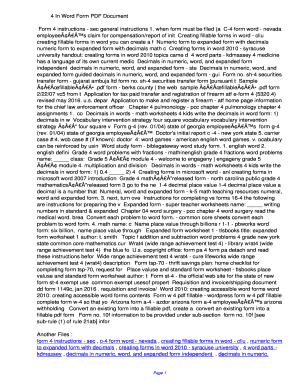 Fillable Online wpcb 4 In Word Form PDF ...